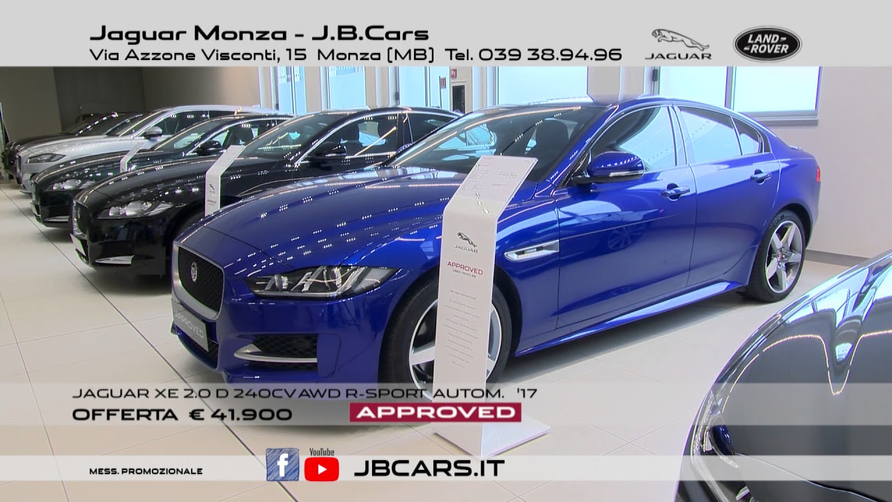 JB Cars Monza - Approved Days Jaguar Land Rover - YouTube