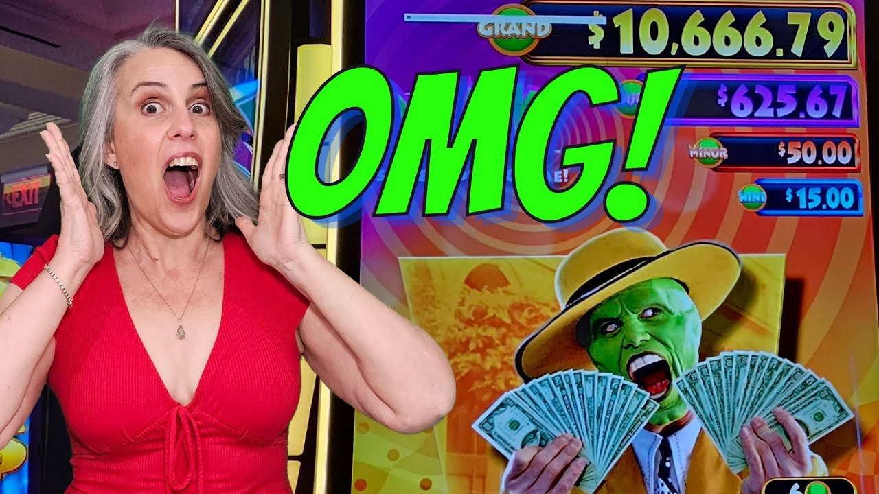 The Mask slot machine Jim Carrey Chick Chicky BOOM slots bonus # ...