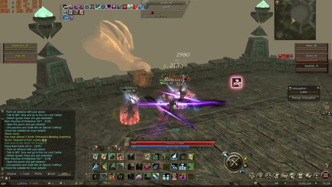 Lineage 2 Aden-Na / Dagger x Titan - YouTube