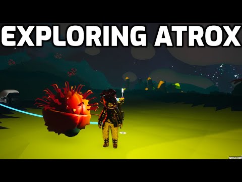 Astroneer- Exploring Atrox to mine Astronium for the Holiday CHEER ...