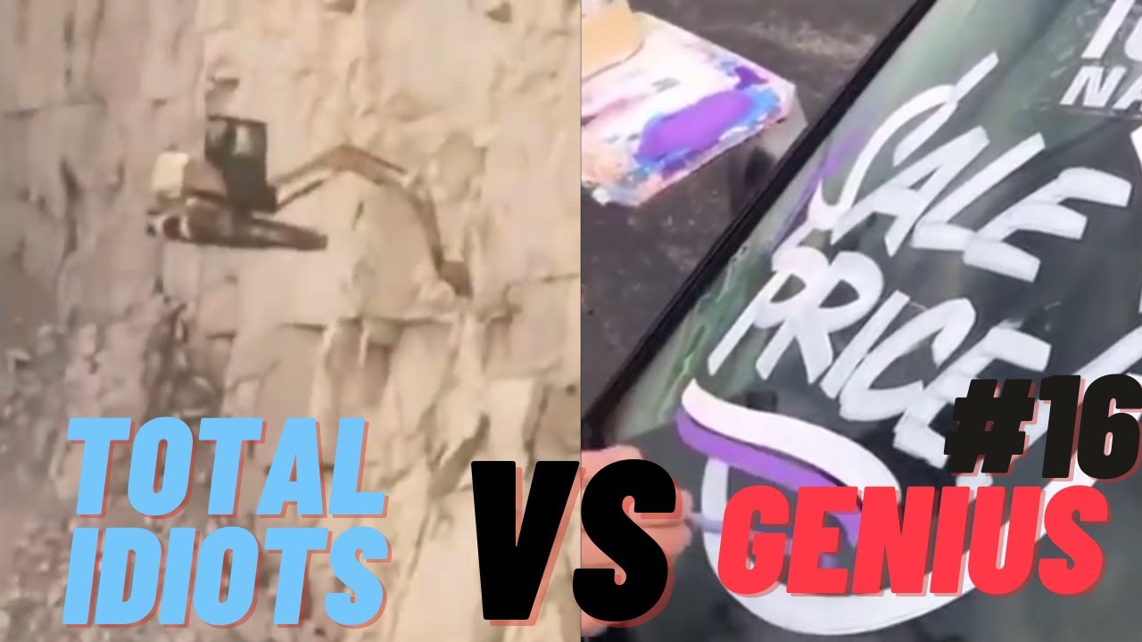 total IDIOTS VS GENIUS at work #16 - YouTube
