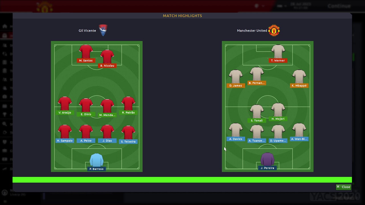 Football Manager 2020 Man United career mode part 2 - YouTube