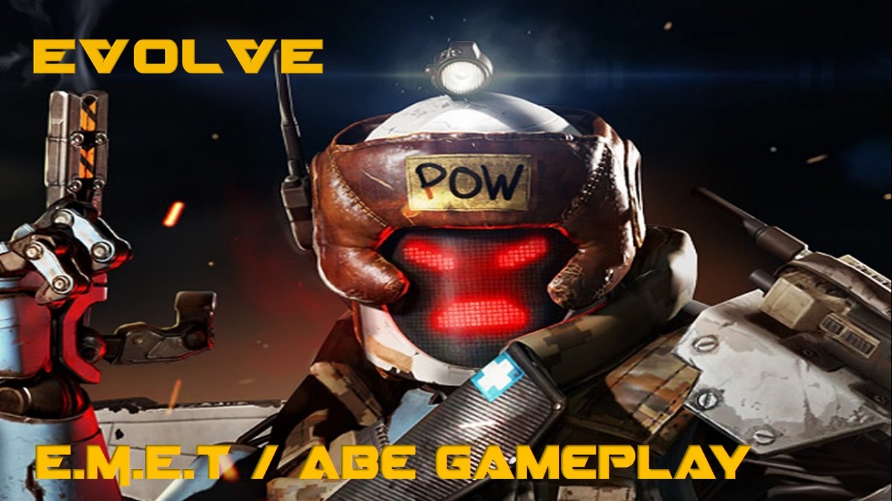 Evolve - EMET/Abe Defend Mode Gameplay - YouTube