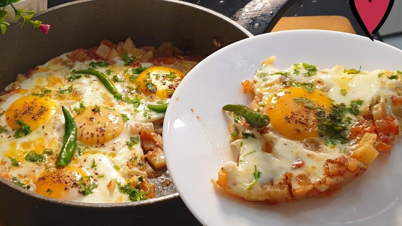 healthy break fast recipe | Egg Pepper Fry Recipe ️ | Cook with Mehwish ...