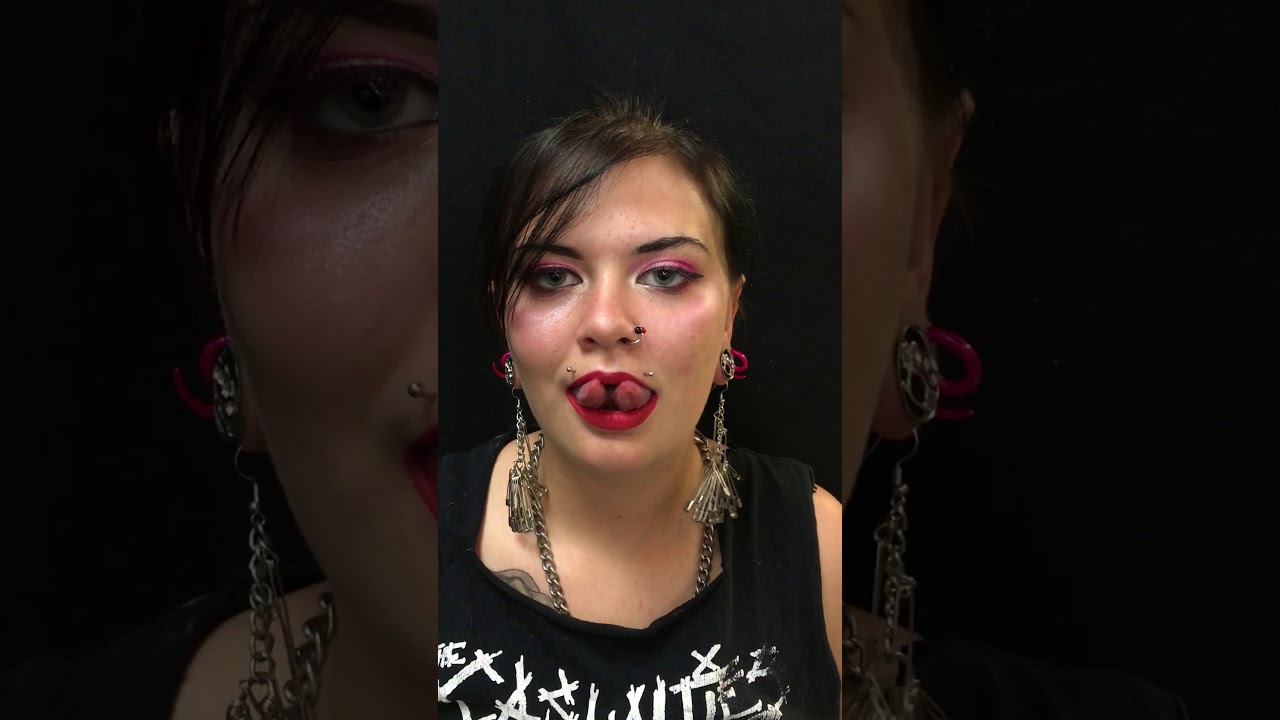 Split tongue - YouTube