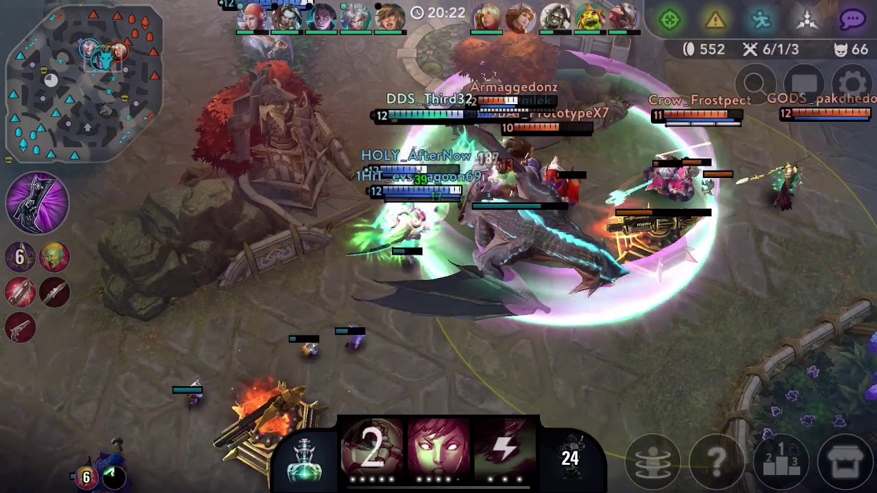 Vainglory Highlights - Jungle Rona Gameplay! - YouTube