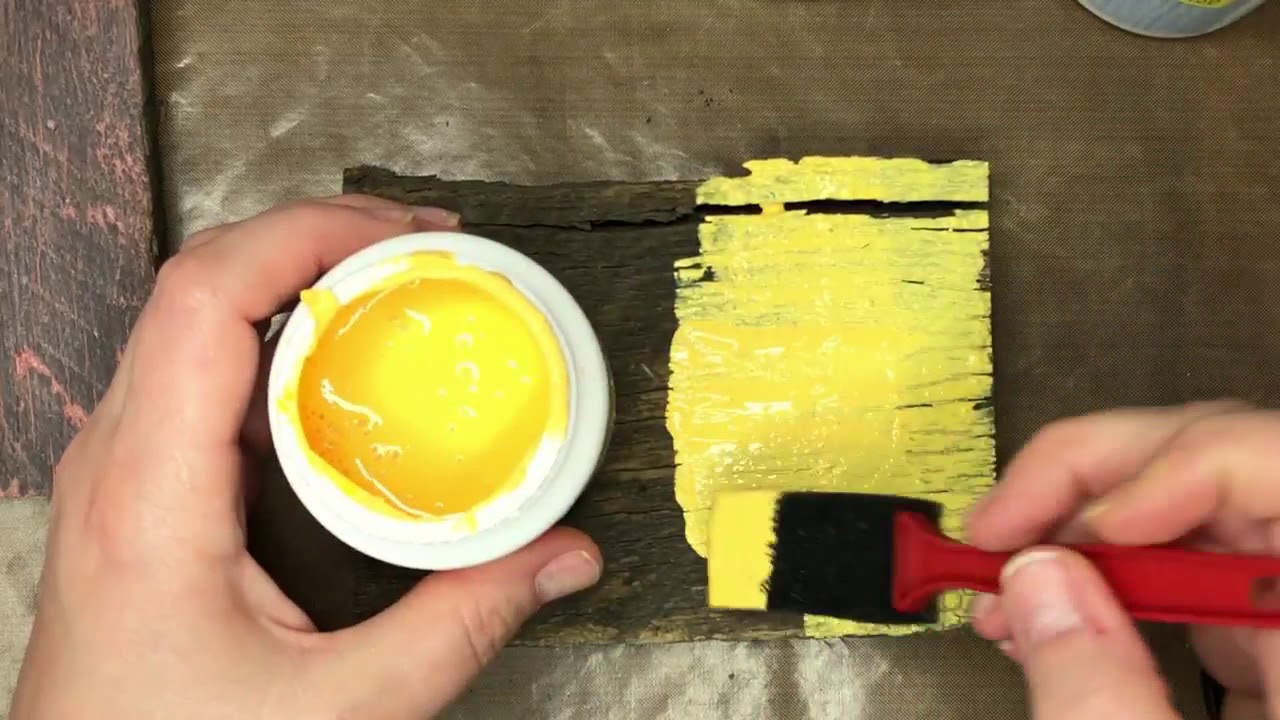 How to use Pickling Wash from folk art - YouTube