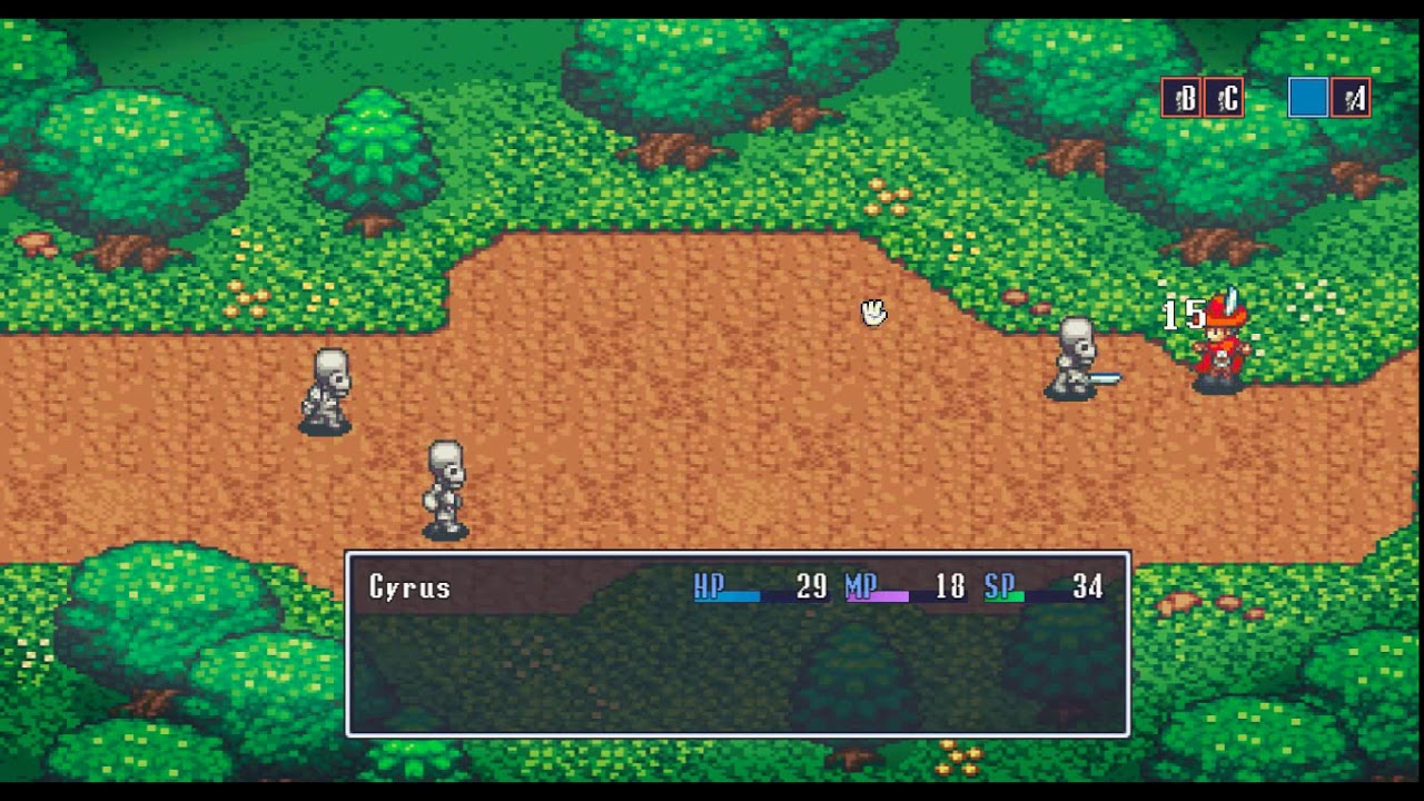 Demo of Fully Animated Side View Battle - YouTube