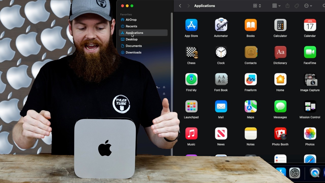 Windows User Tries Mac For The First Time! (mac mini) - YouTube
