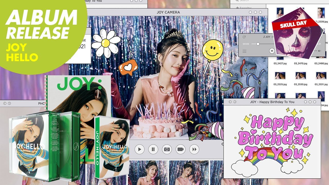 JOY - HELLO Special Album (Photobook,Case,Cassette Tape ver) Unboxing ...