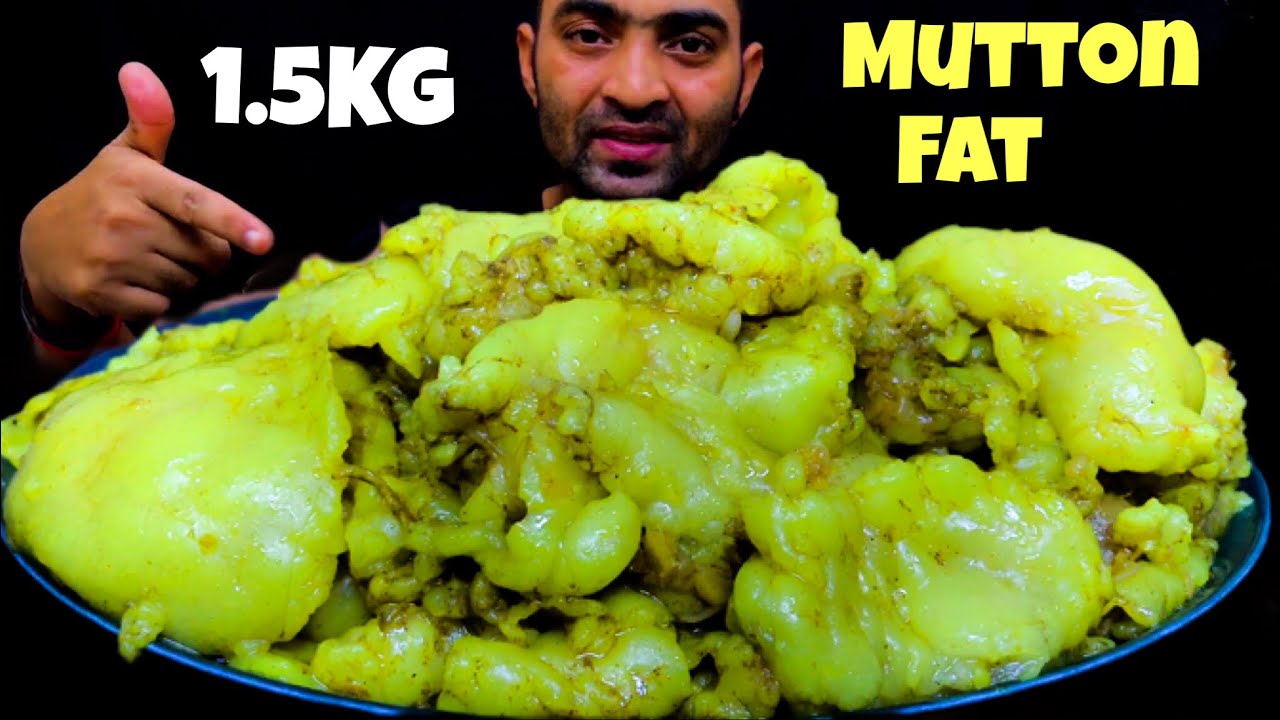 ASMR : EATING 1.5 KG MOST BIG OILY MUTTON FAT CURRY WITH RICE | HUGE ...