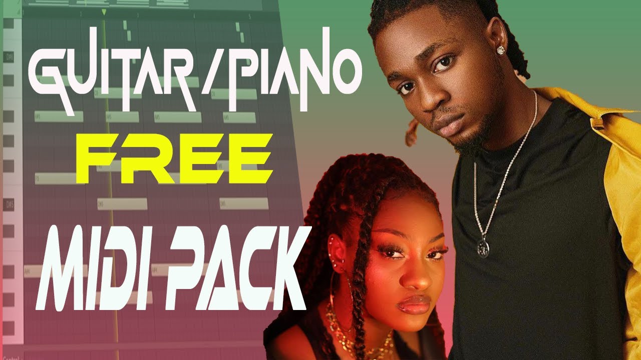 Piano midi kit free/Guitar midi kit free (Tems & Omah lay) - YouTube