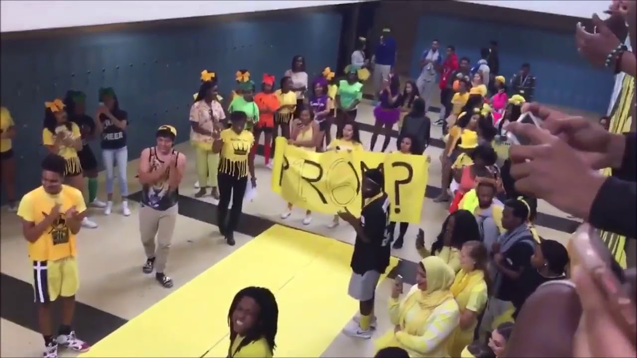 THE CRINGIEST AND FUNNIEST PROMPOSALS OF 2017 PromTV - YouTube