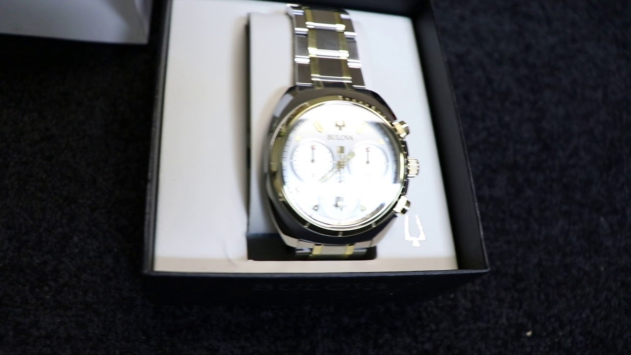 Bulova 98A157 Men's CURV Two-Tone Quartz Watch #Bulova #Watches ...