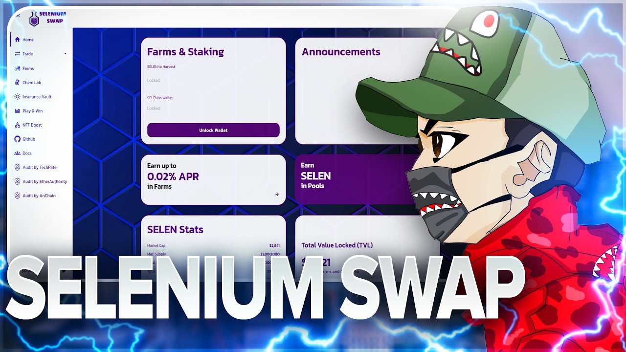 SELENIUM SWAP | SELEN PRESALE | NEW BSC FARM - YouTube