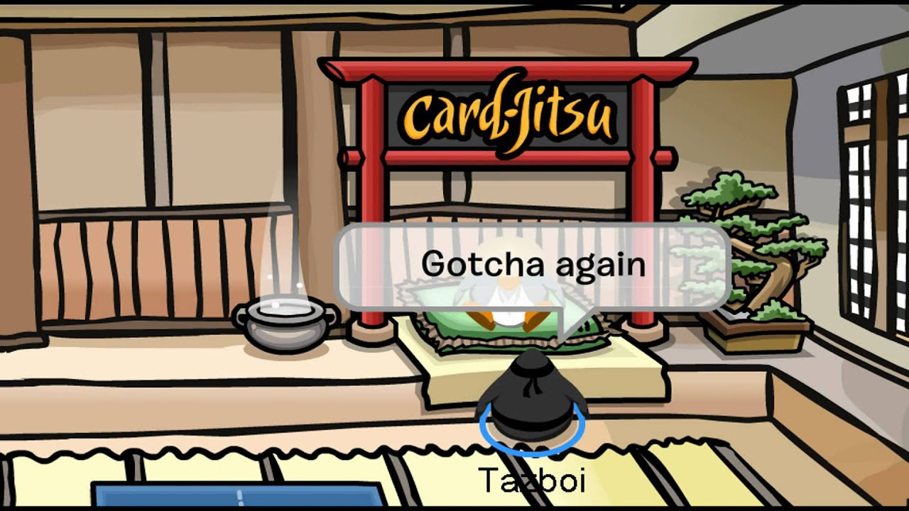 Club Penguin- How To Become a Snow Ninja (Card Jitsu Snow) - YouTube