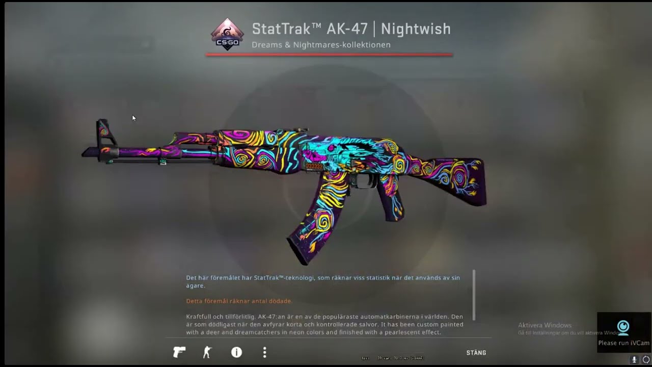 ak nightwish tradeup - YouTube