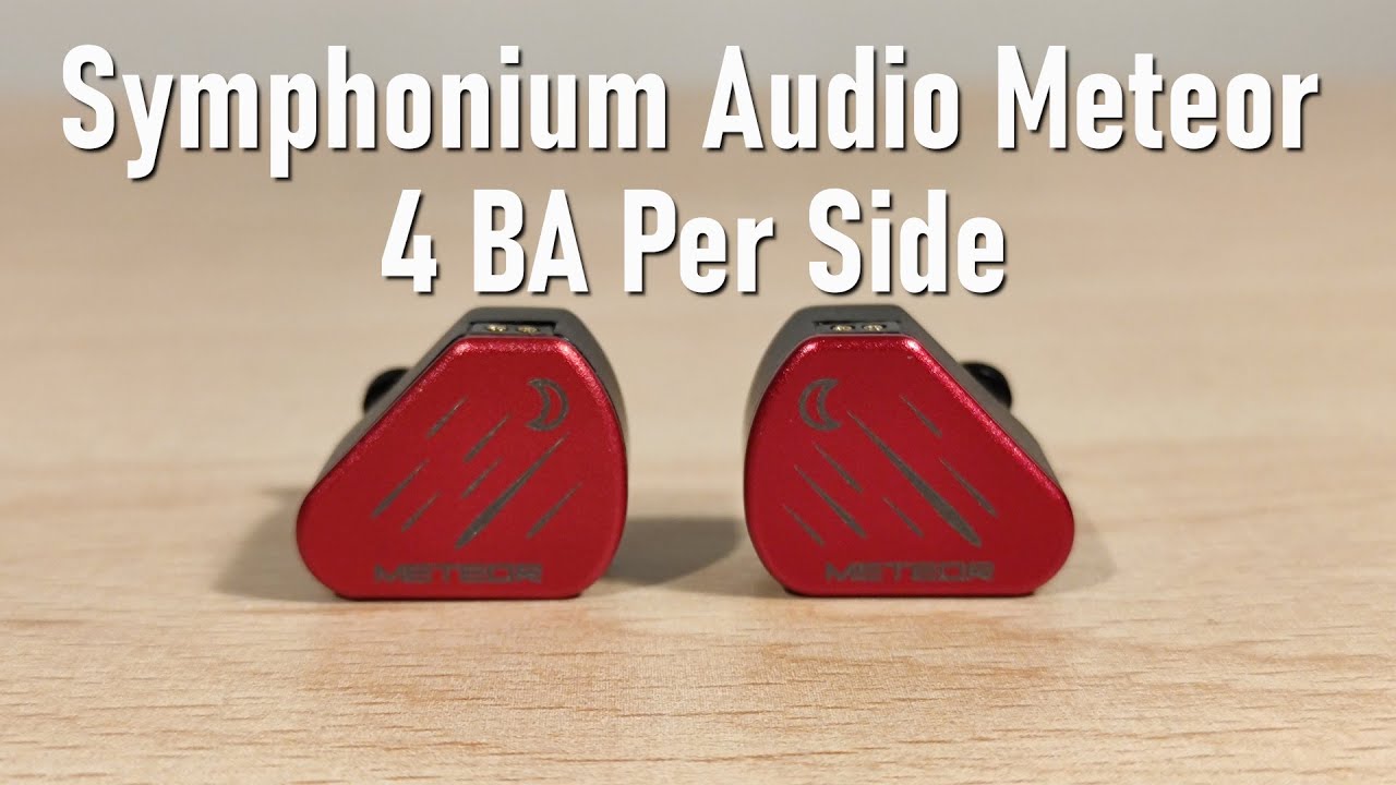 Symphonium Meteor Review - Very Well Tuned All BA Set - YouTube