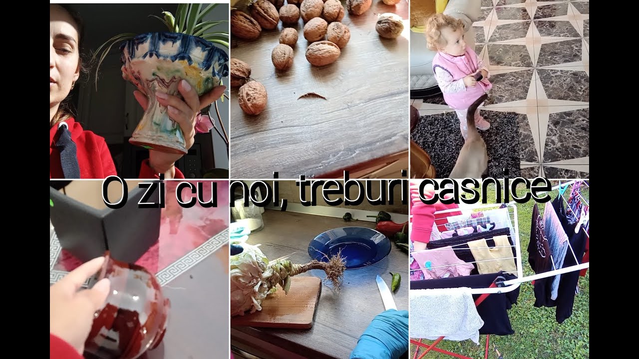 O ZI CU NOI| treburi casnice|proces de intarcare #momlife - YouTube