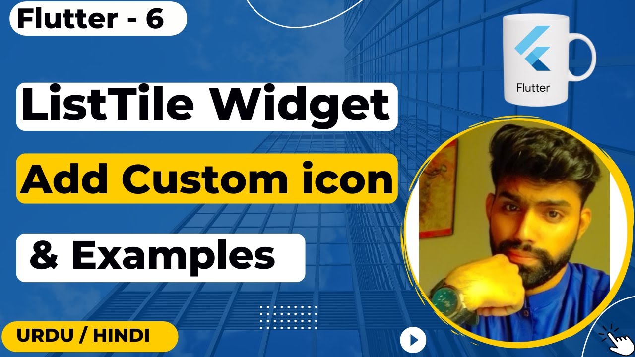 List Tile Add Custom Icons In Flutter Urdu Hindi Jawad Aslam List Tile Add Custom Icons In Flutter Urdu Hindi Jawad Aslam