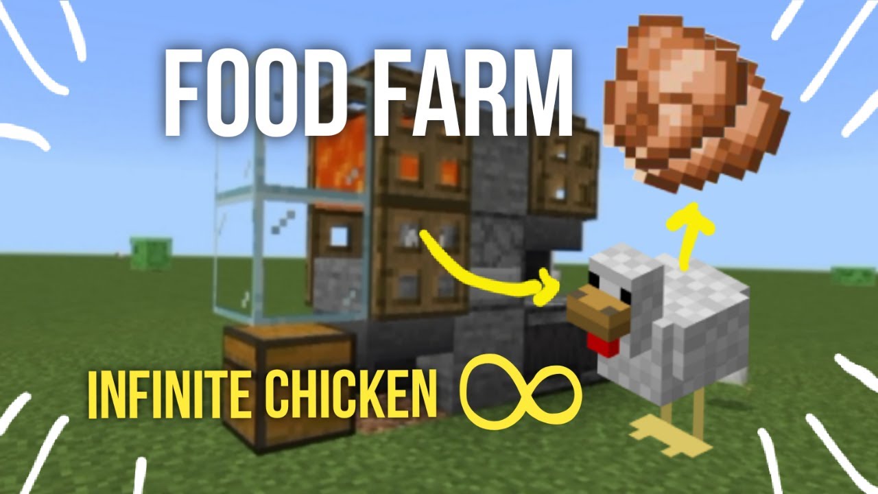 INFINITE FOOD FARM IN MINECRAFT! - YouTube