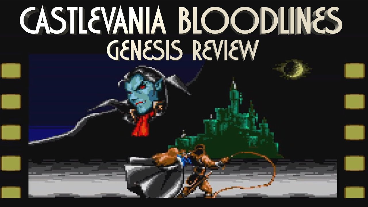 Castlevania Bloodlines Genesis Review - YouTube