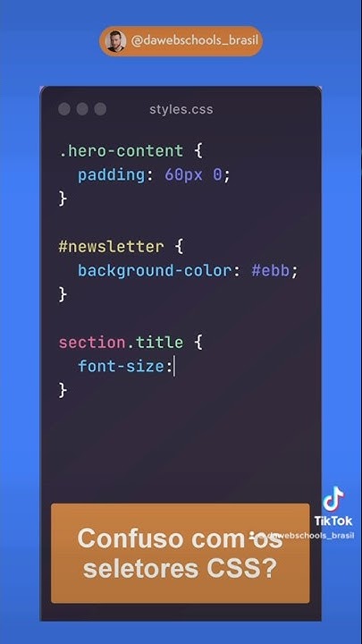 Seletores #css te confundem? Então se liga nesse resumo! #html #frontend #desenvolvimentoweb ...