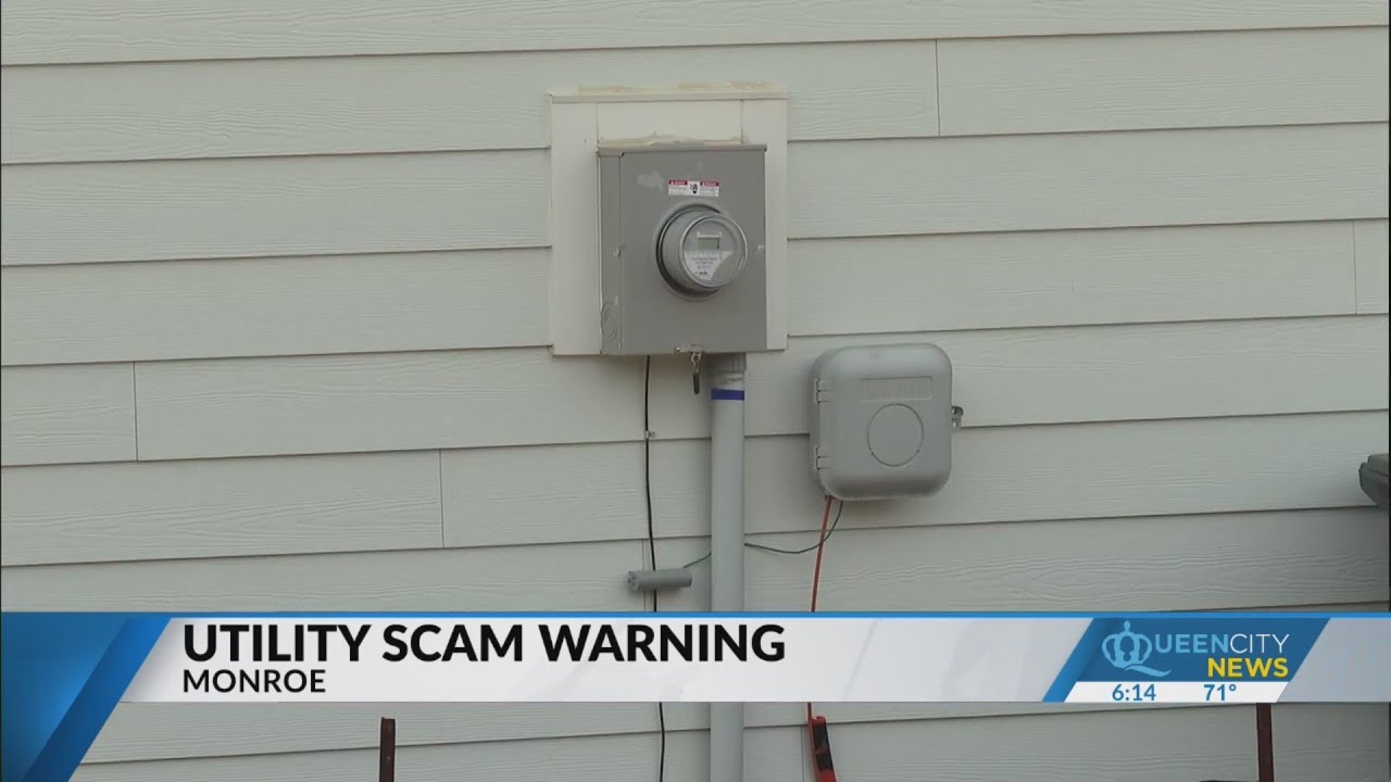 City officials warning Monroe residents of utility scam - YouTube