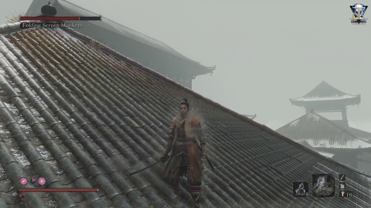 Sekiro Shadows Die Twice: Folding Screen Monkeys no damage - YouTube