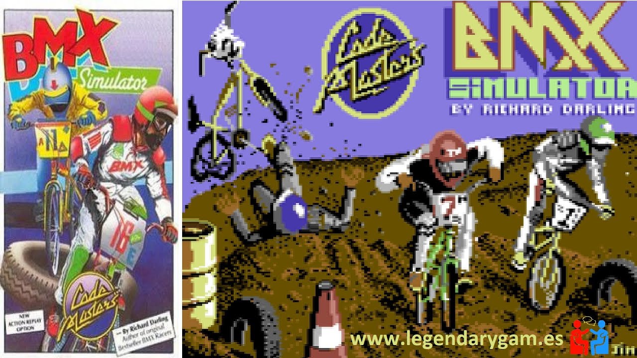 Let's Play - BMX Simulator - Codemasters - C64 - Legendary Games - YouTube