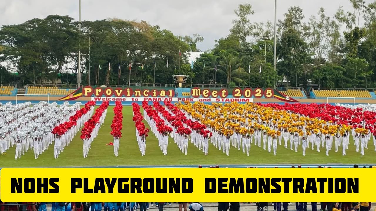 NOHS PLAYGROUND DEMONSTRATION | Neg. Occ. Provincial Meet 2025 - YouTube