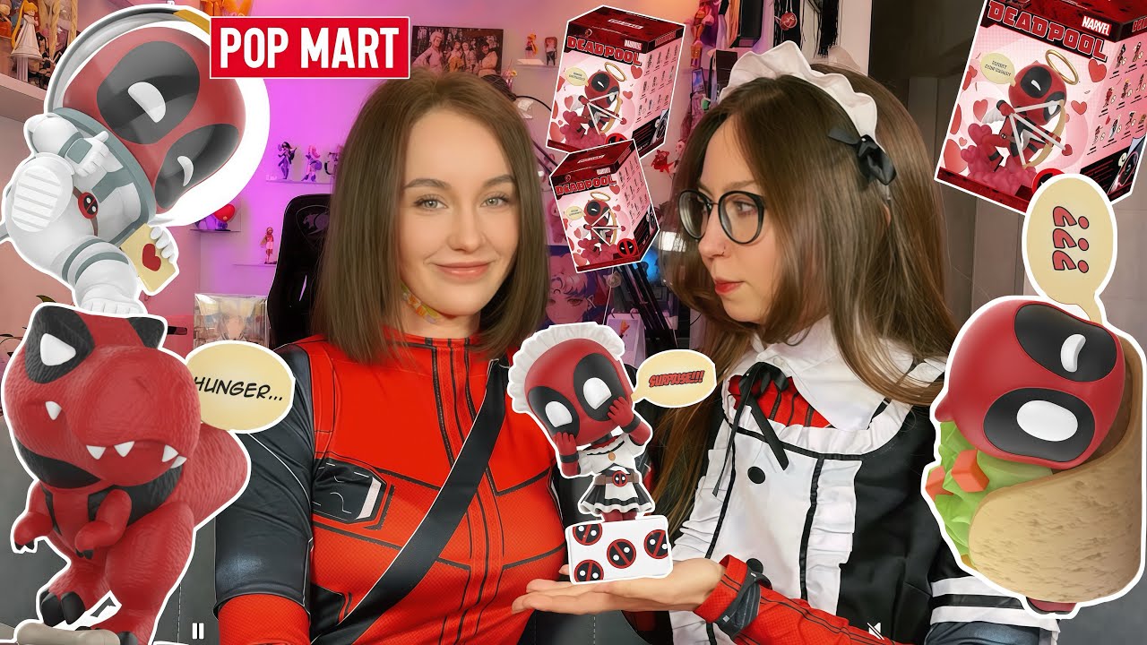 ПОЛНАЯ ХРЕНЬ?! ПОПМАРТ ДЭДПУЛ РАСПАКОВКА БЛАЙНД БОКСОВ 📦 DEADPOOL ...