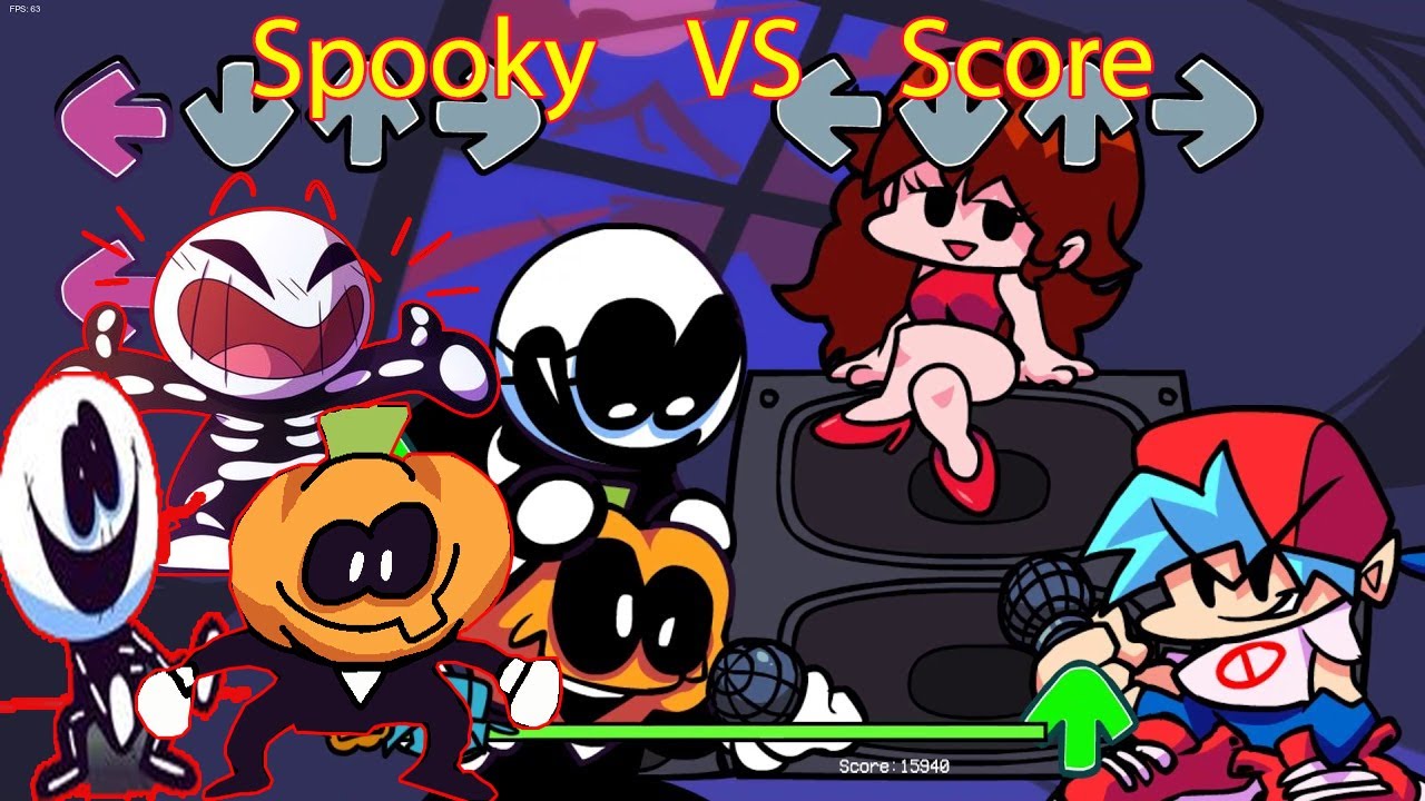 Friday Night Funkin' VS Spooky Month | Spooky Night Funkin' (FNF Mod ...