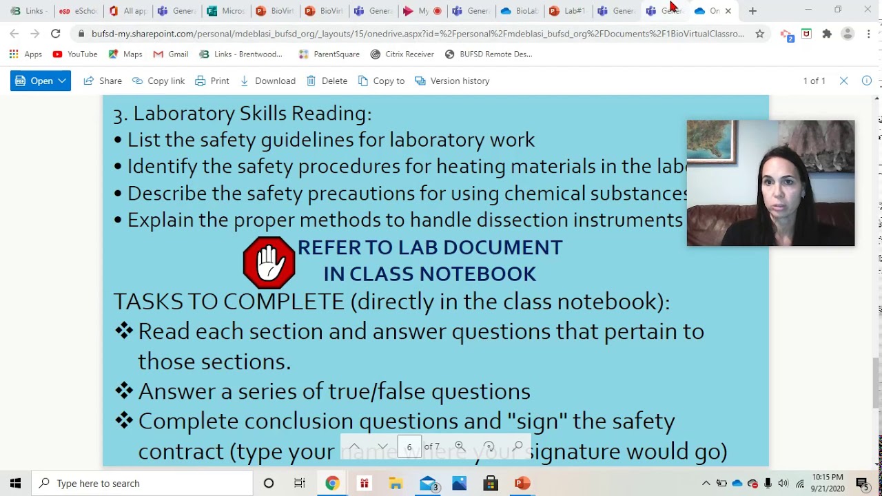 Biology: Lab #1 - Safety in the Lab - YouTube