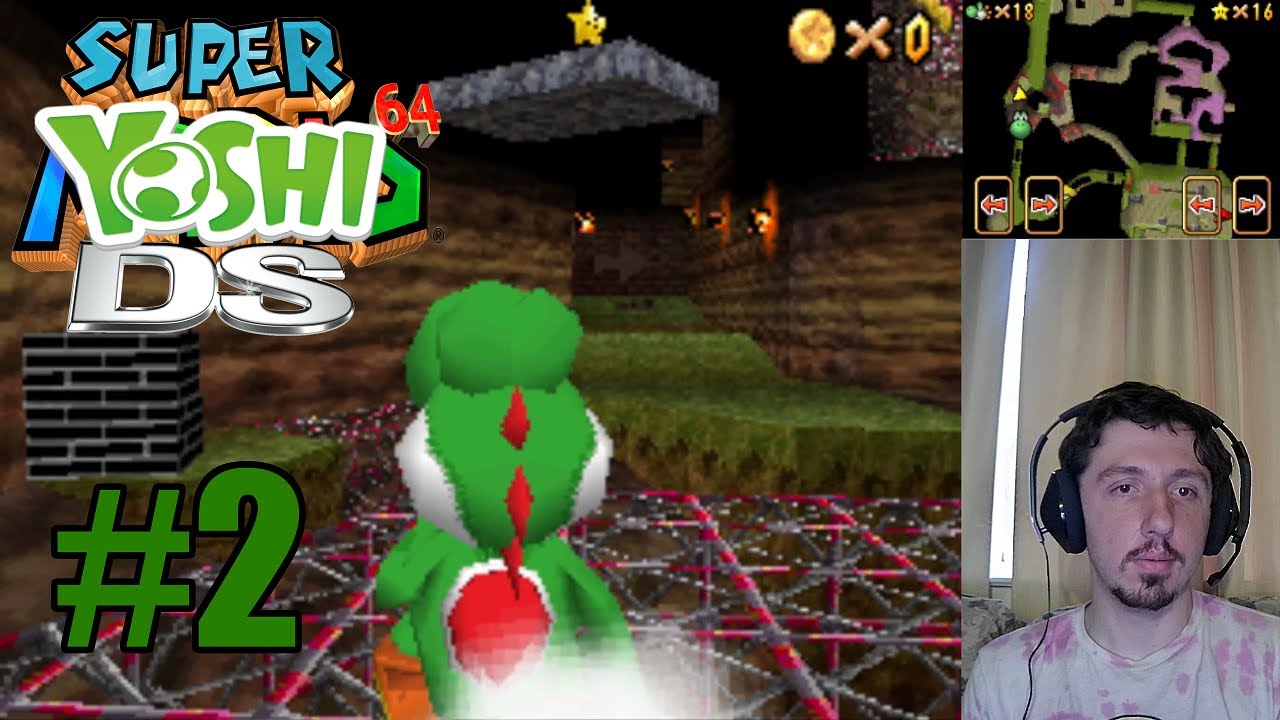 Super Mario 64 DS *YOSHI ONLY* Episode 2 - Swimming Through the Void ...