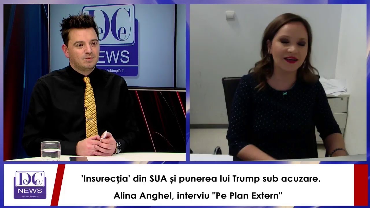 Insurecția de la Capitoliu și punerea lui Trump sub acuzare. Alina ...