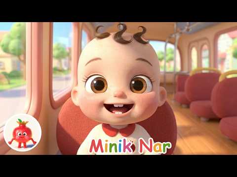 Otobüsün Tekerleri 🚌 | Minik Nar Bebek Şarkıları | Çocuk Şarkıları