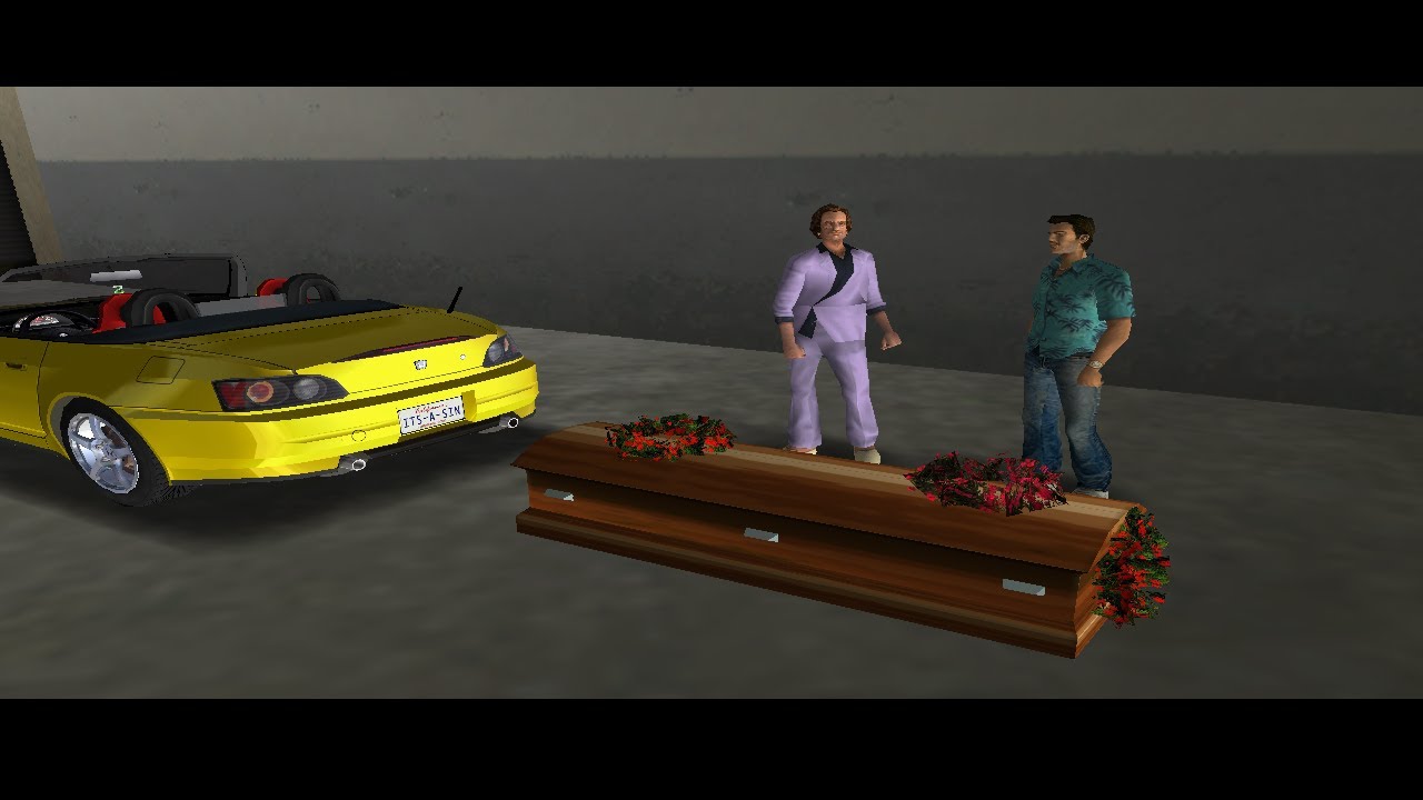GTA VICE CITY - Bye Bye Ken , The last meeting with Ken .. - YouTube
