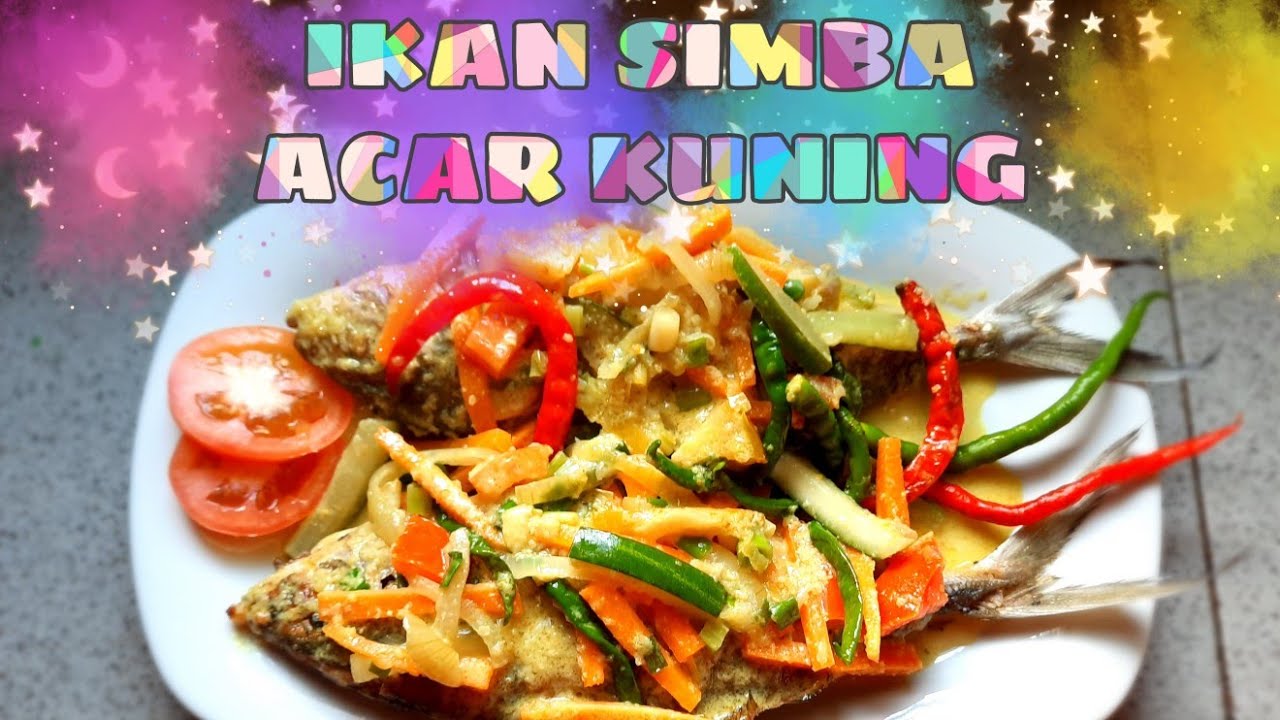 IKAN SIMBA ACAR KUNING - YouTube