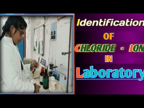 Salt analysis # Chloride Identification test # Anion # - YouTube