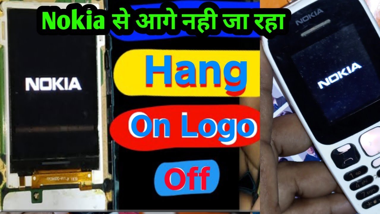 nokia 105 hang on nokia logo | logo ON/Off without pc 100% fix | Nokia ...
