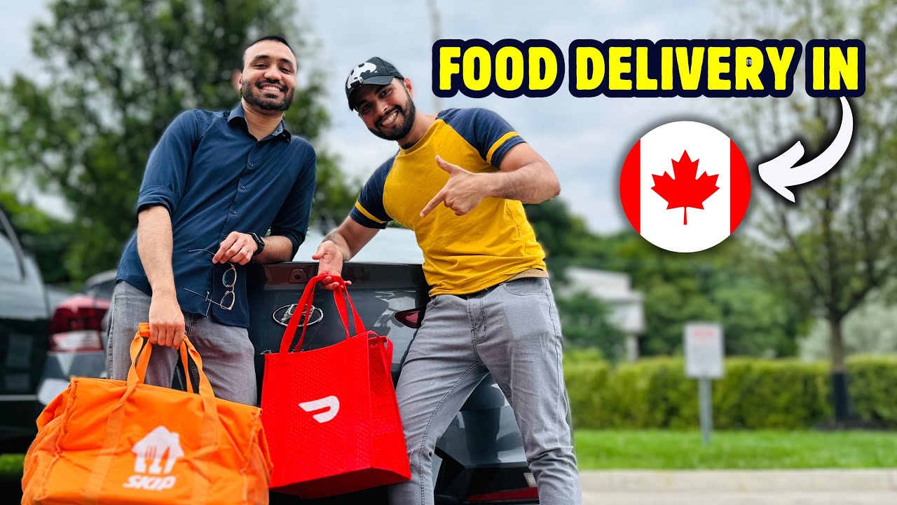 A Day as a Food Delivery Driver in Canada | Income Breakdown & Real ...