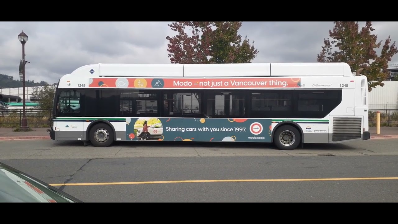 Buses at the Langford Exchange! - YouTube