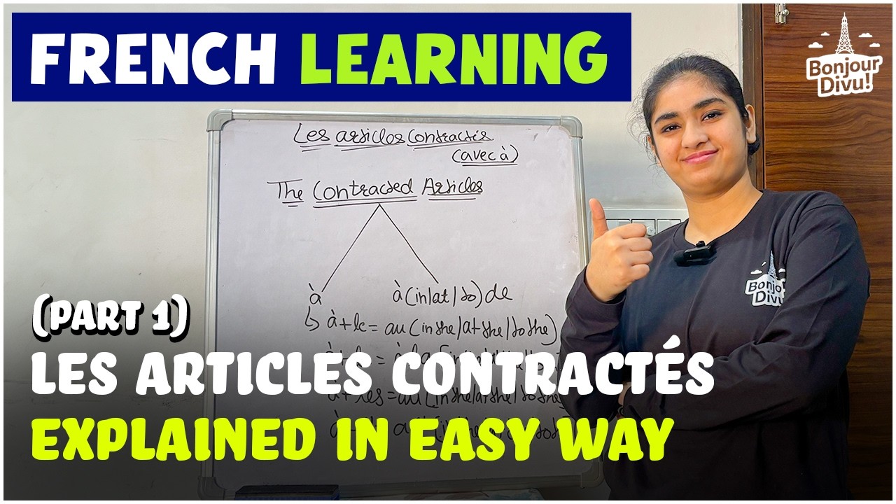 Contracted Articles in French🇫🇷| Les Articles Contractés | Part 1 ...