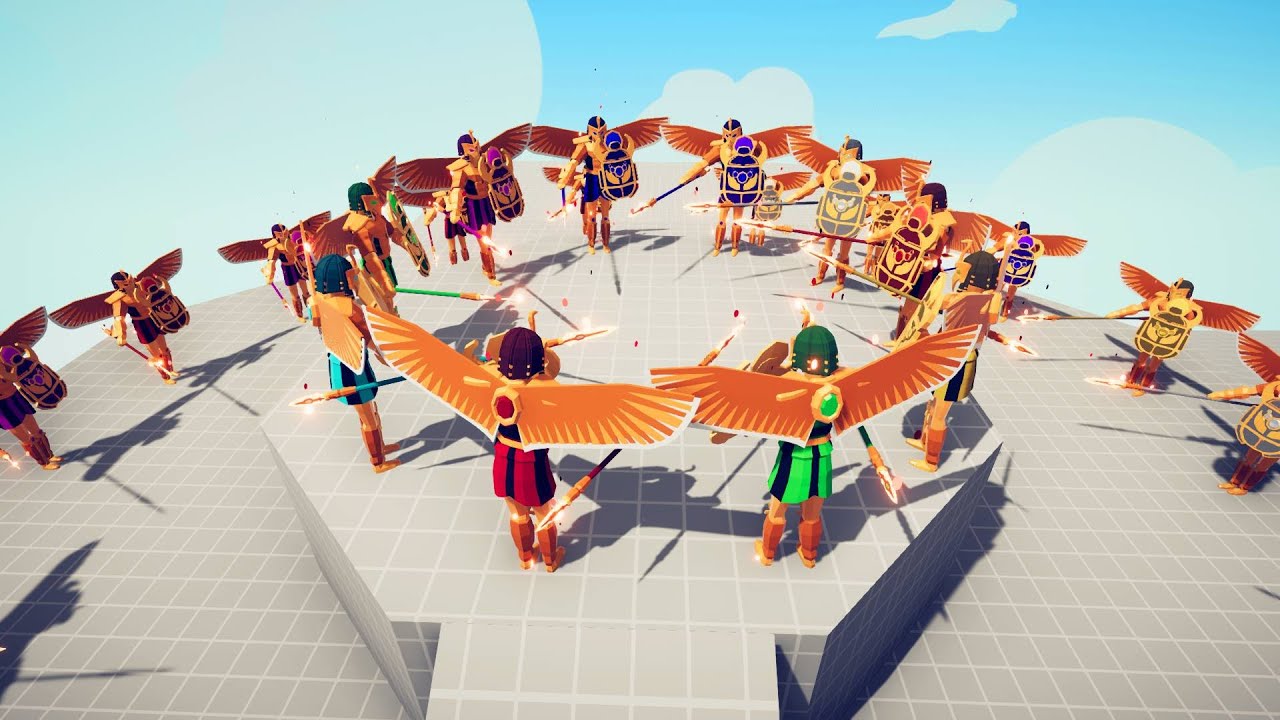 BATTLE ROYALE of LEGENDARY GODS UNIT | TABS - Totally Accurate Battle ...