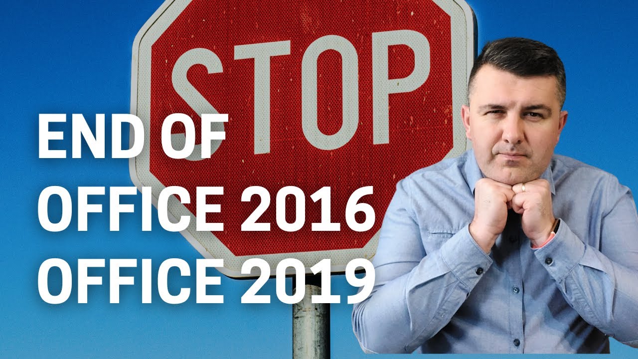 Office 2016 and Office 2019 Support for Microsoft 365 Ended - YouTube