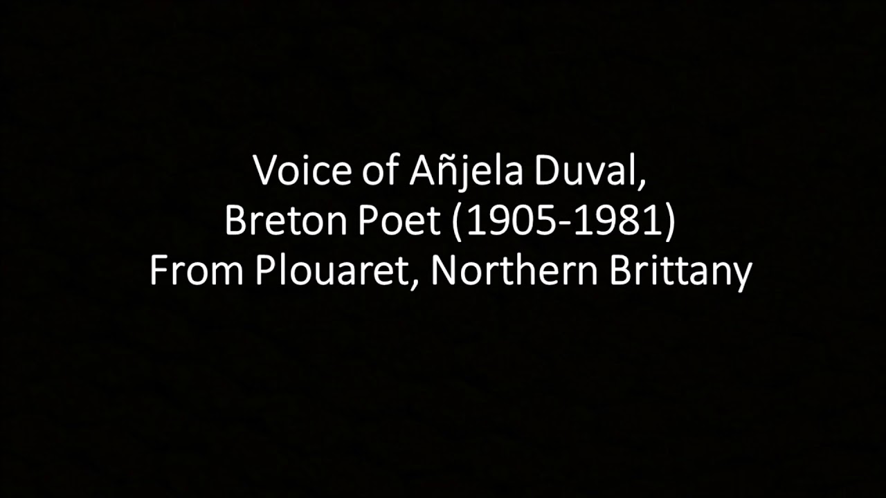 Breton Spoken with an Authentic Accent - YouTube