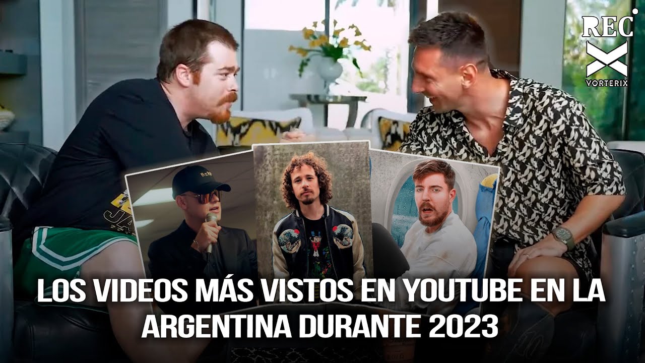 Los videos más vistos en YouTube en la Argentina durante 2023 - YouTube