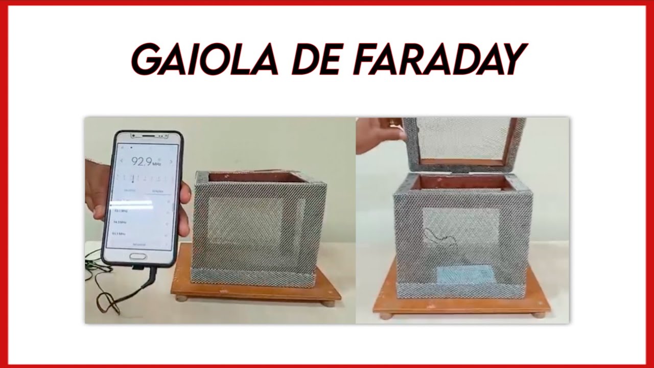 Experimentando: Gaiola de Faraday/ Faraday cage - YouTube