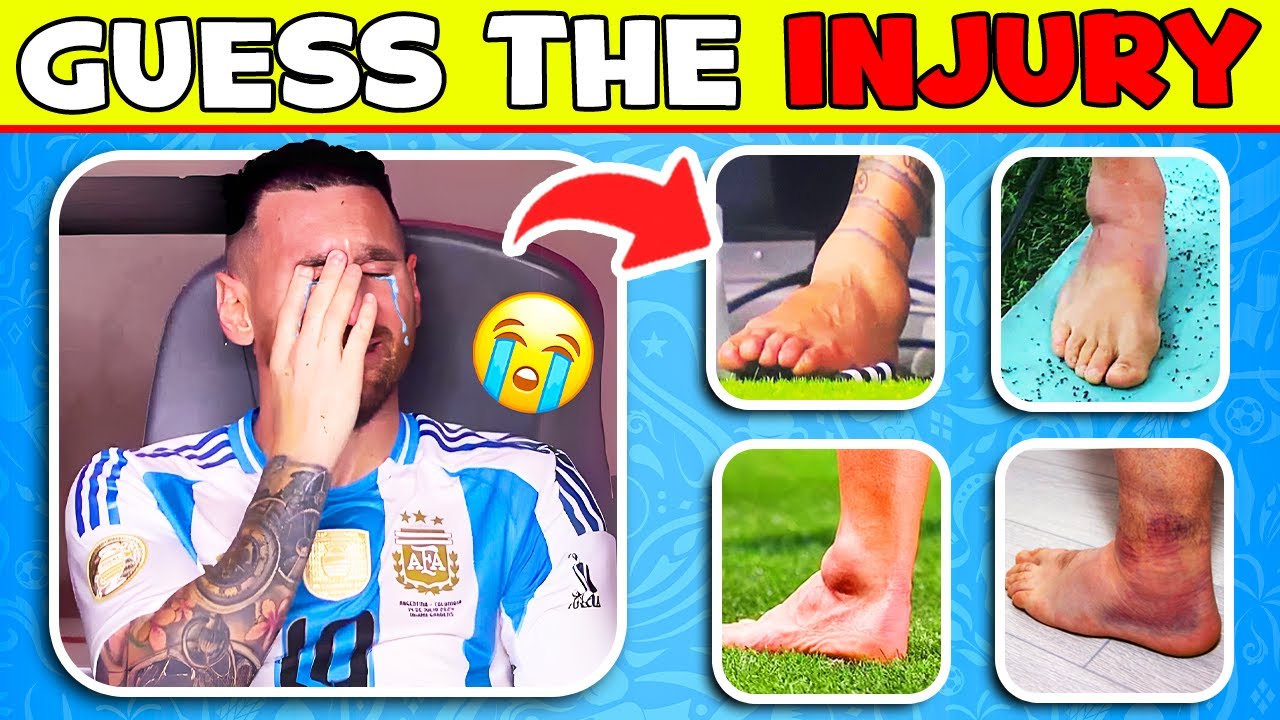 😭 Guess the INJURY 😢 Guess Football Player by Sad Injury, Emoji, Red ...